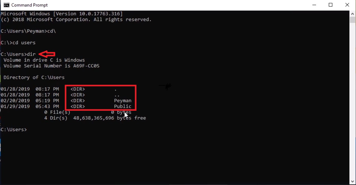 آموزش CMD مقدماتی - معرفی Command Prompt برای افراد مبتدی و توضیح مفاهیم آن